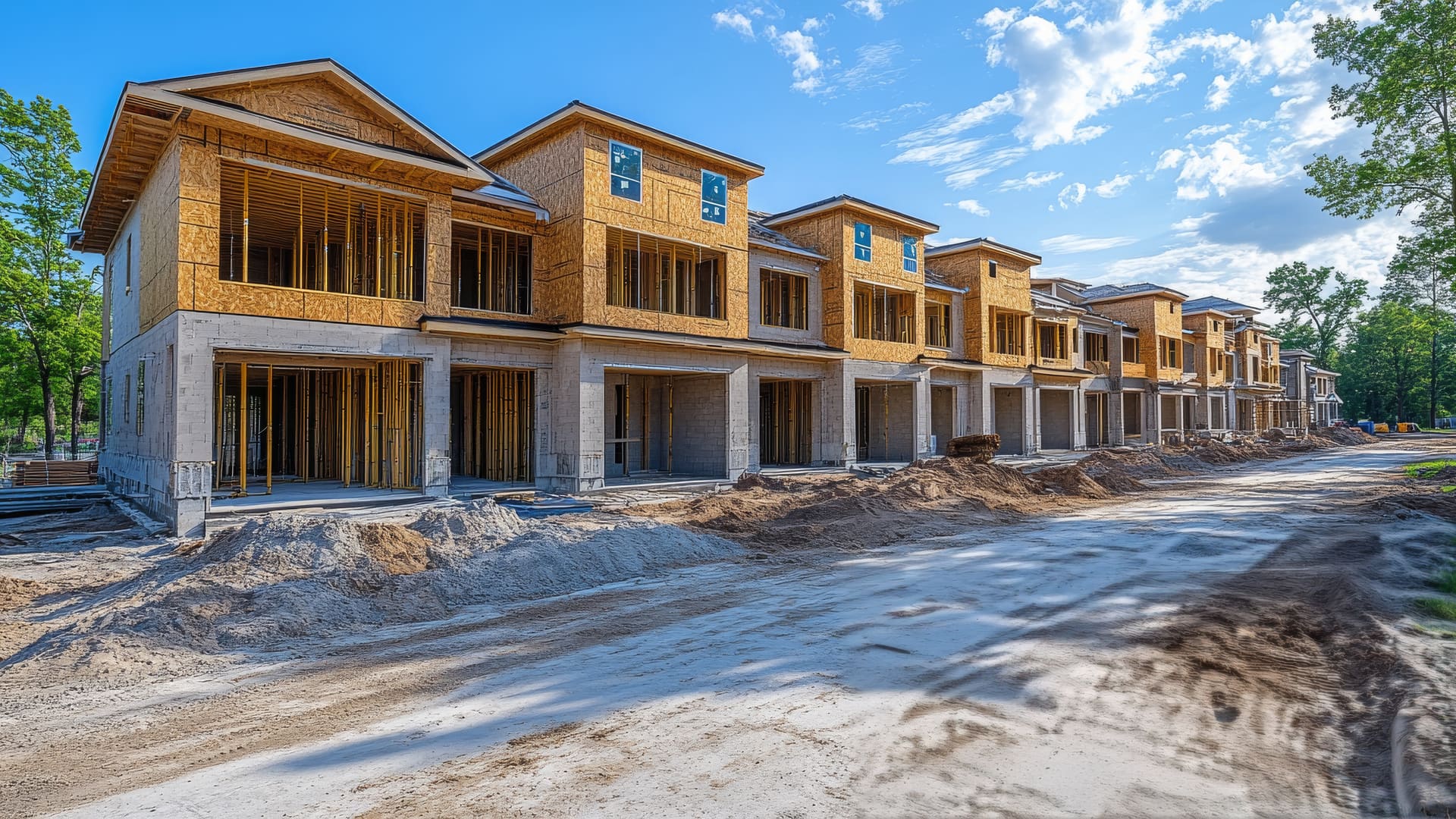 Multiplex Framing Toronto — Duplex, Triplex & Fourplex